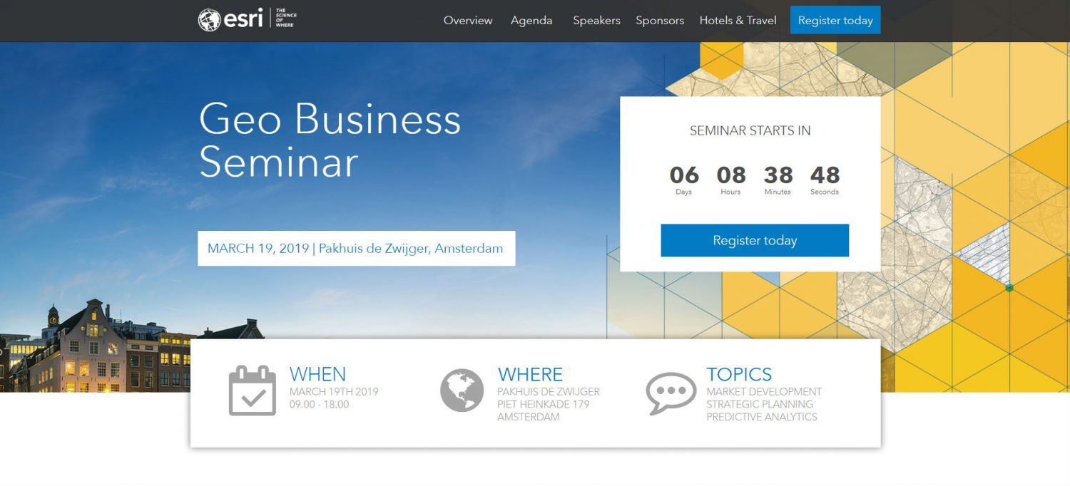 Locomizer participates in ESRI Geo Business seminar as Silver Sponsor ...